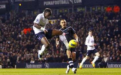 Tottenham : Saha entre dans lHistoire de la Premier League - Le10sport.com