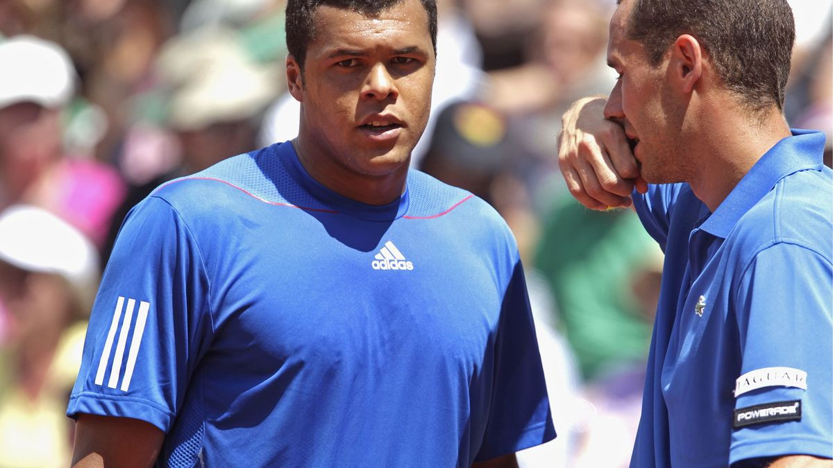 Tennis - Coupe Davis : Michaël Llodra charge Jo-Wilfried Tsonga ! - Le10sport.com