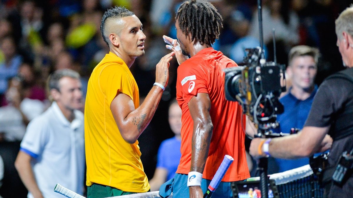 Tennis : Nick Kyrgios s’enflamme pour Gaël Monfils après leur match à Tokyo ! - Le10sport.com