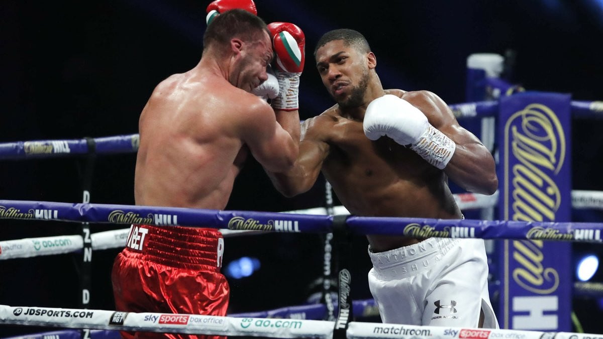 Boxe : Le clan Joshua fait une énorme révélation sur le choc contre ...