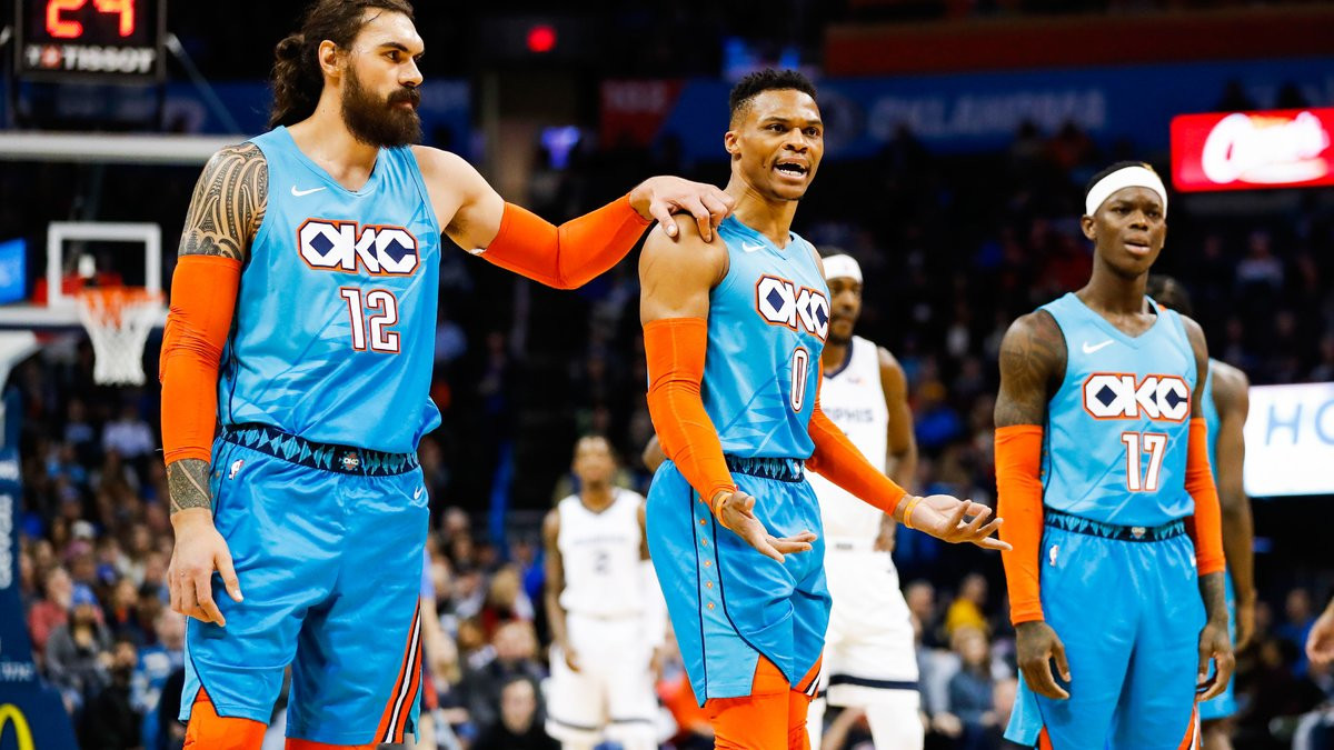 Basket - NBA : Le bel hommage de Steven Adams à Russell Westbrook ...