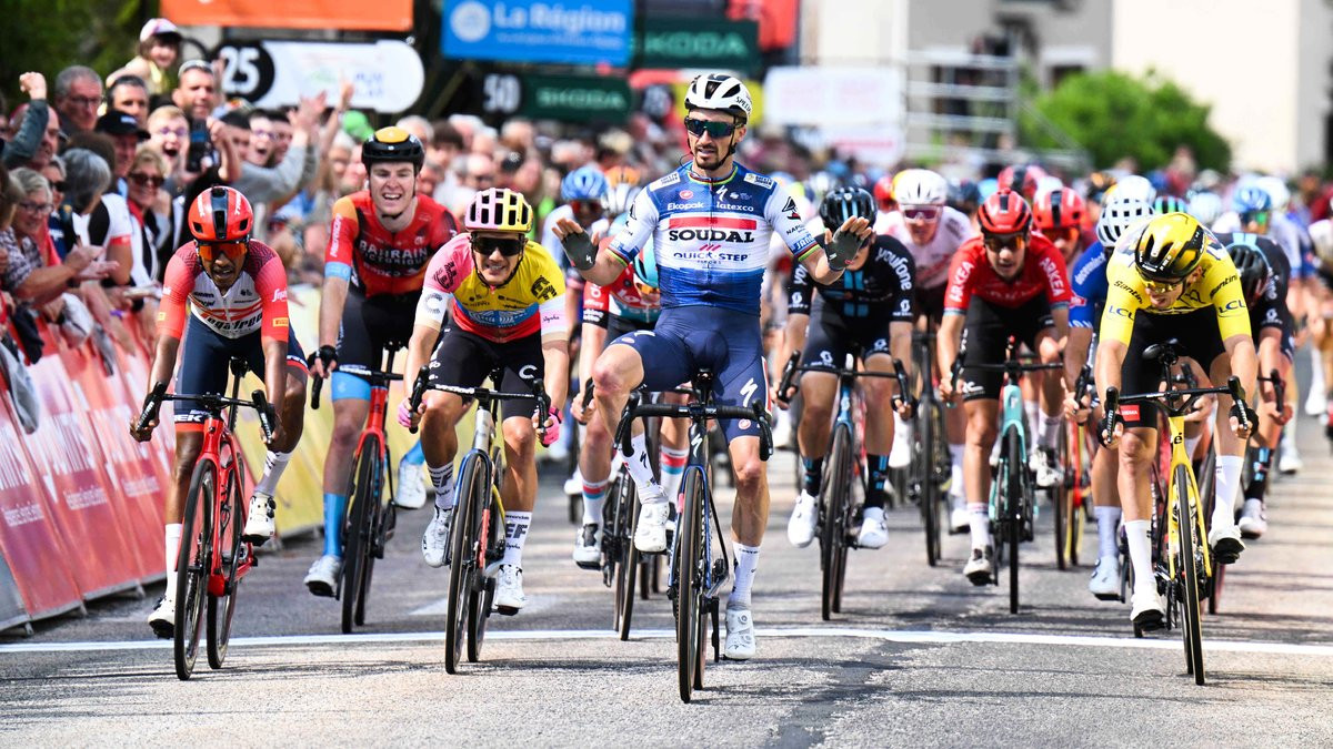 Cyclisme : Alaphilippe au top pour le test de la haute montagne ... Cyclisme : Alaphilippe au top pour le test de la haute montagne ...