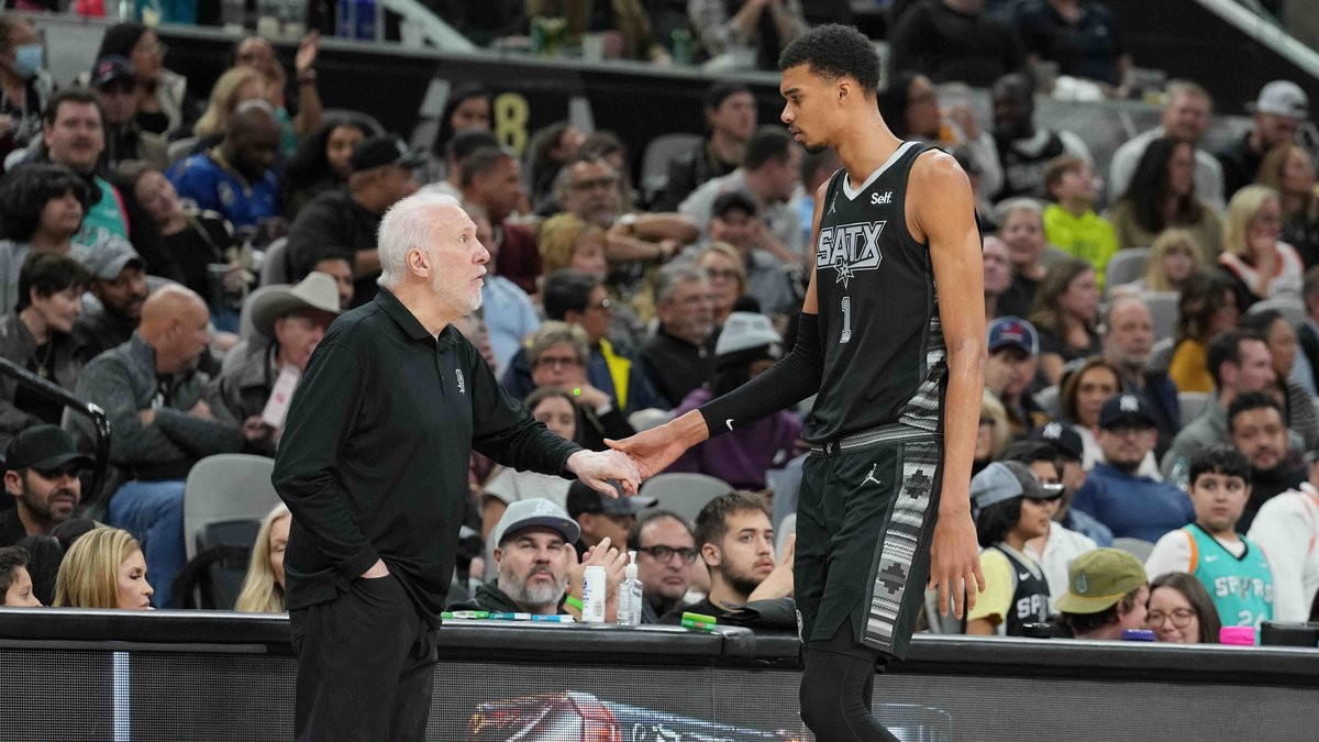 NBA : Gregg Popovich se projette sur l’intersaison des Spurs de Wembanyama - Le10sport.com