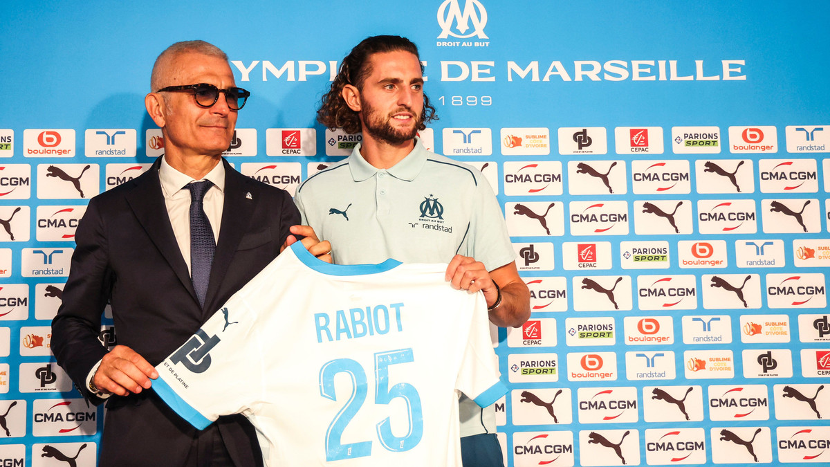 OM : Le verdict est tombé pour Adrien Rabiot ! - Le10sport.com