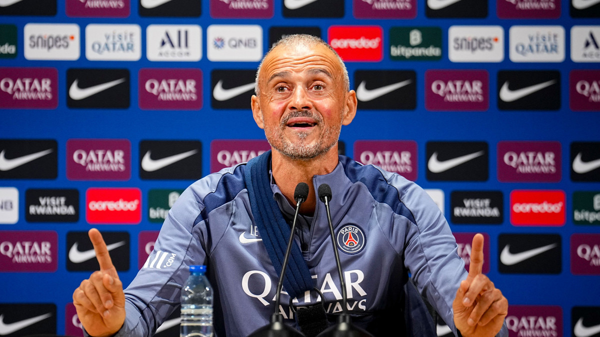 PSG : «Je l'adore», la déclaration d’amour de Luis Enrique ! - Le10sport.com