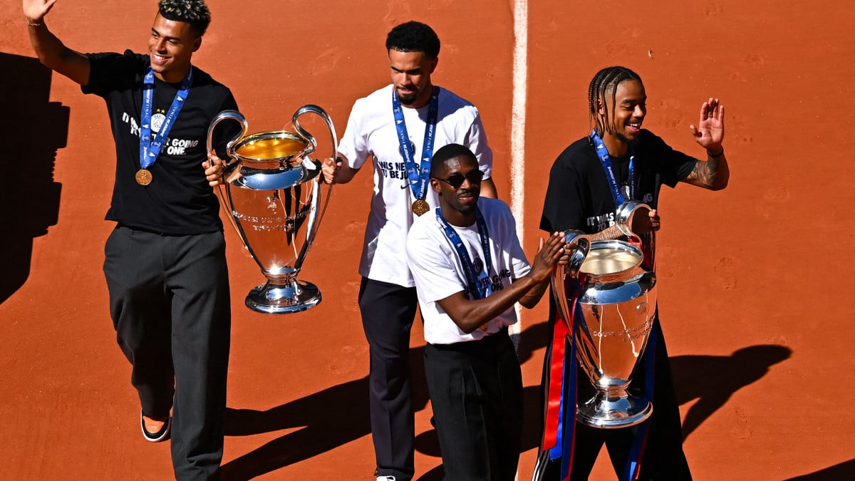PSG - Dembélé, Doué et Barcola déjà de retour avec l'équipe de France ...