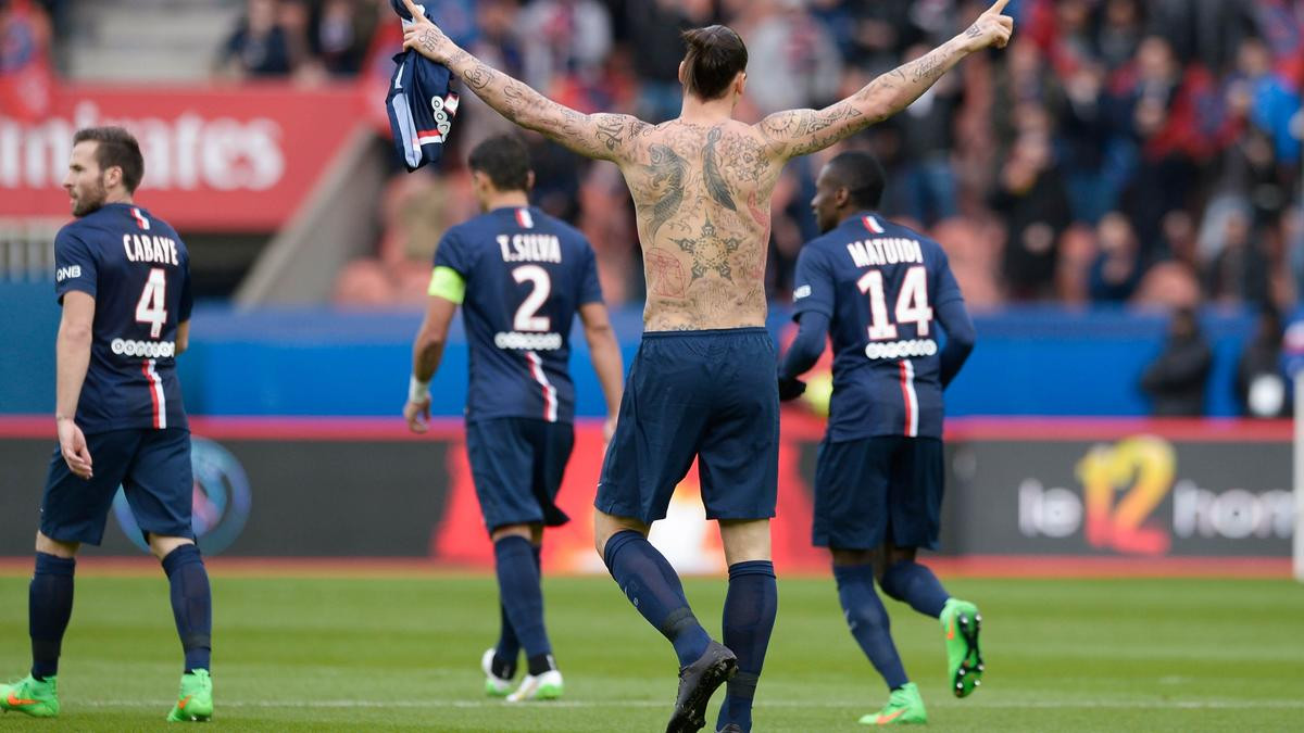 PSG - Polémique : Blanc revient sur les tatouages d’Ibrahimovic ...