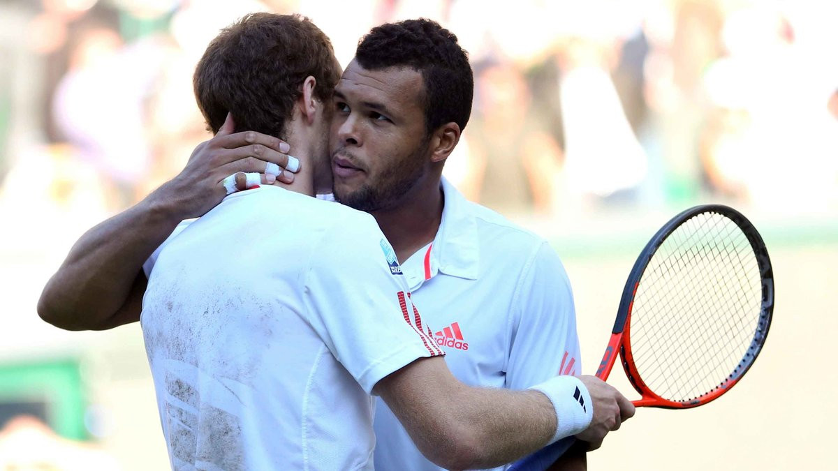 Tennis : Andy Murray s’enflamme pour Jo-Wilfried Tsonga avant leur quart de finale à Wimbledon ...