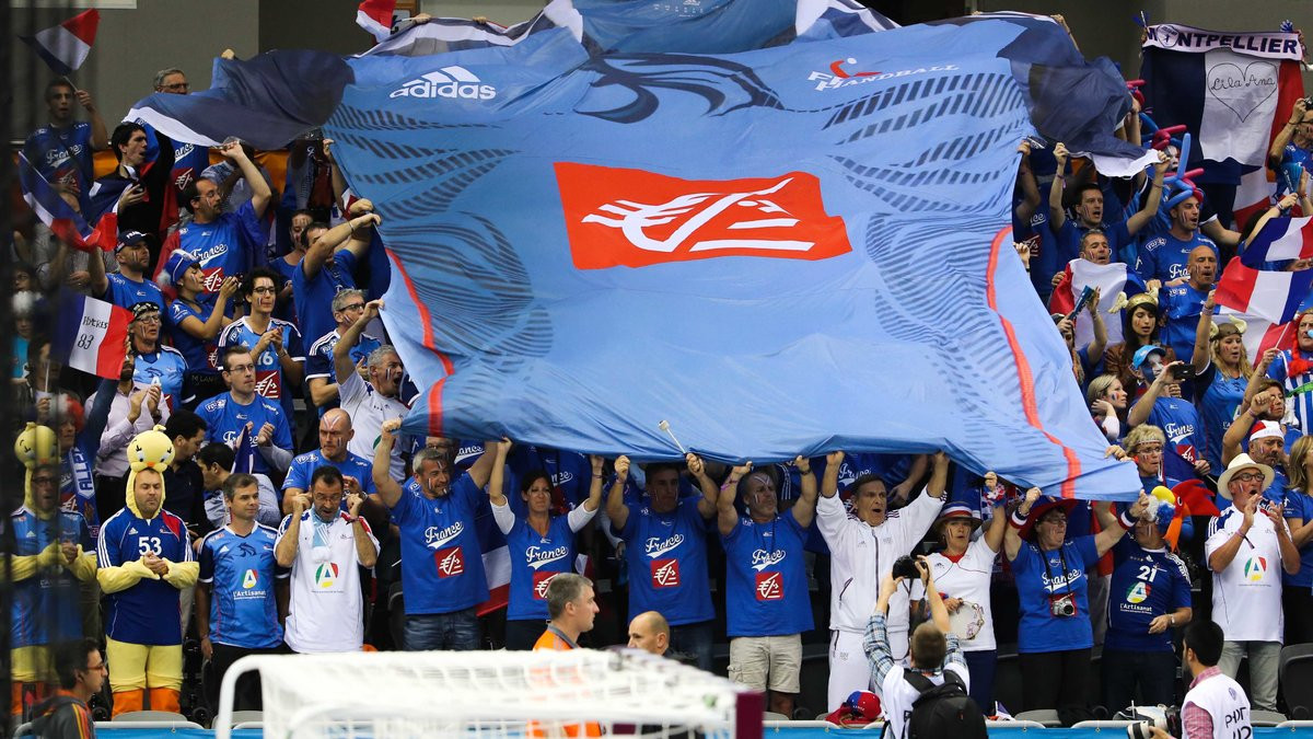Handball – Équipe de France : Les Bleus premiers supporters des ...