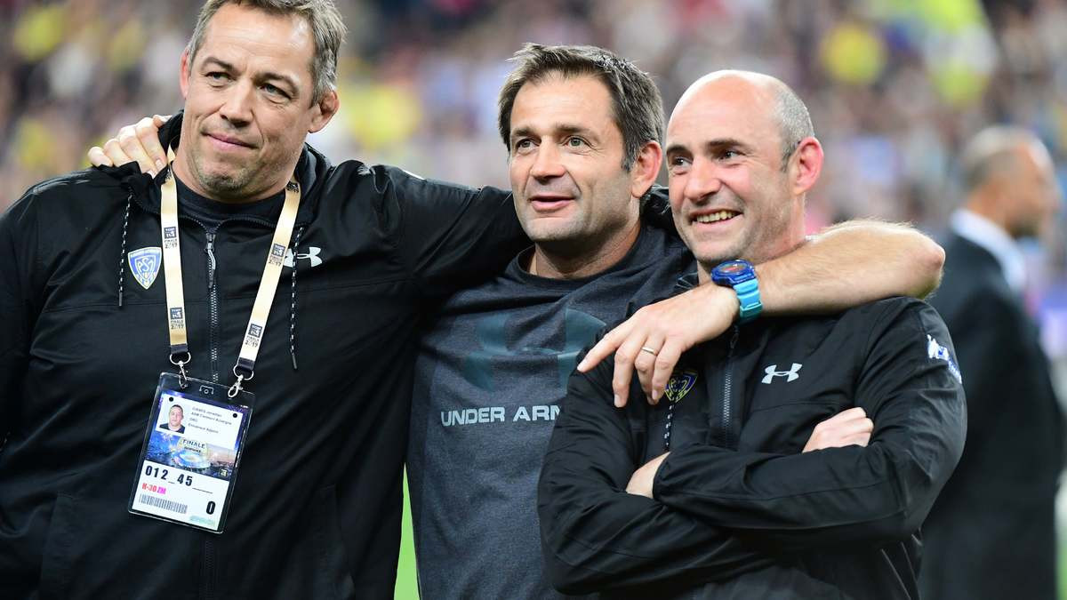 Rugby - Top 14 : La joie des entraîneurs de Clermont après le titre ...