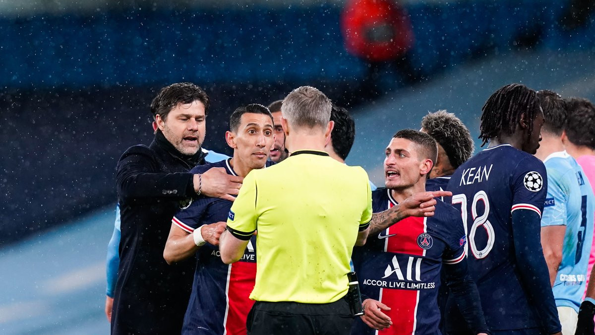 PSG - Polémique : Clash, insultes… Les joueurs balancent sur l’arbitre ...